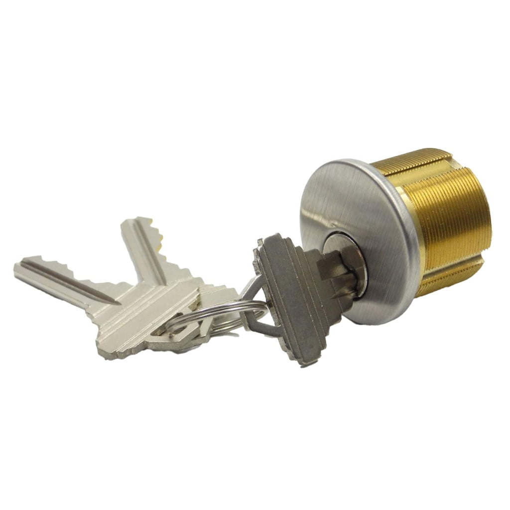 CIYISON Brass Mortise Door Lock Cylinder 1in Mortise Lockset High ...