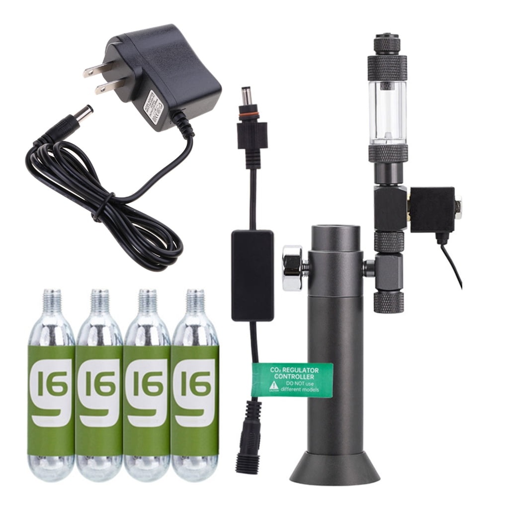 CIYISON CO2 Generator System for Aquariums Plant CylinderGenerator Bubble Diffusers Carbon ...