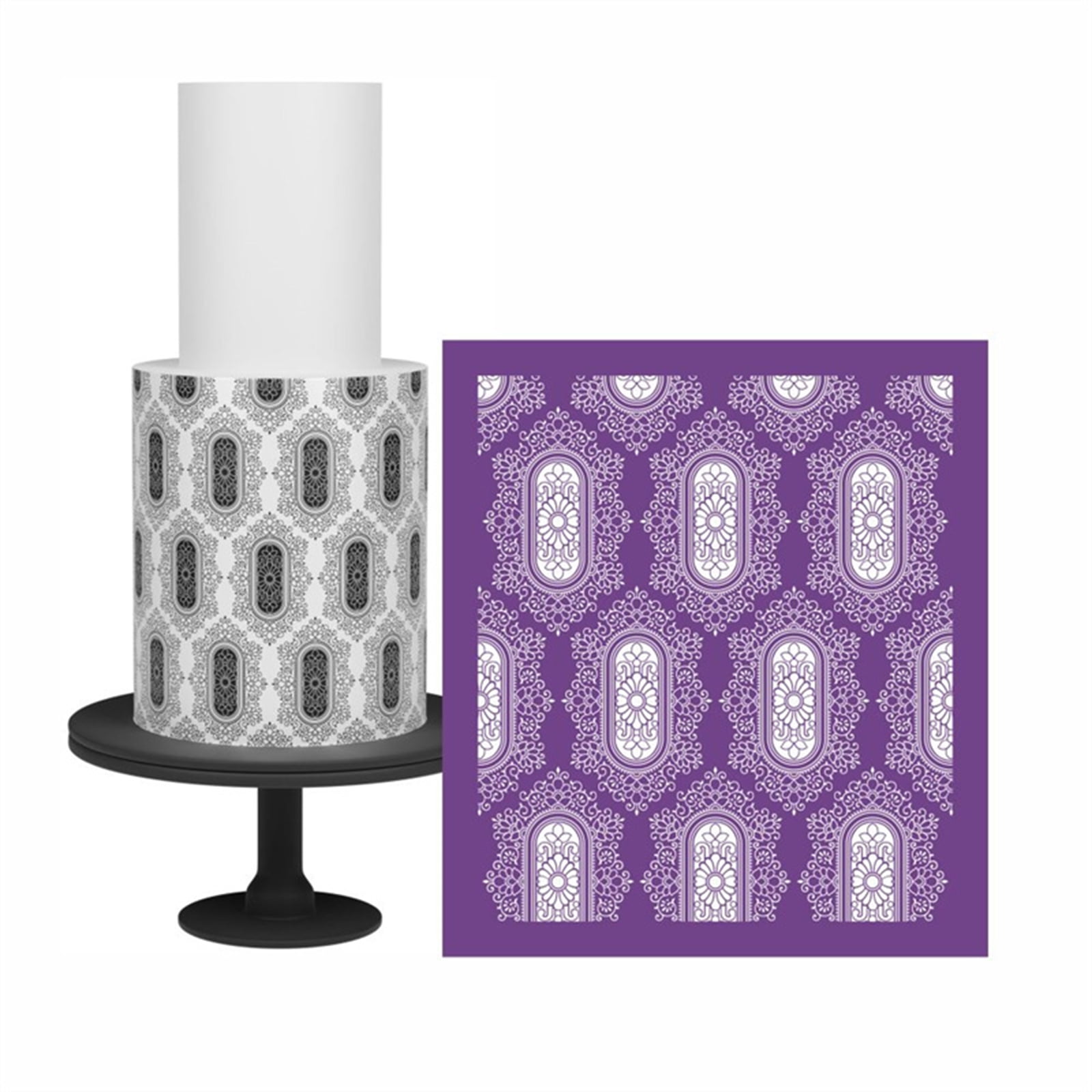 CIYISON Cake Mesh Stencil Decorating Stencils Lace Grid Decoration ...