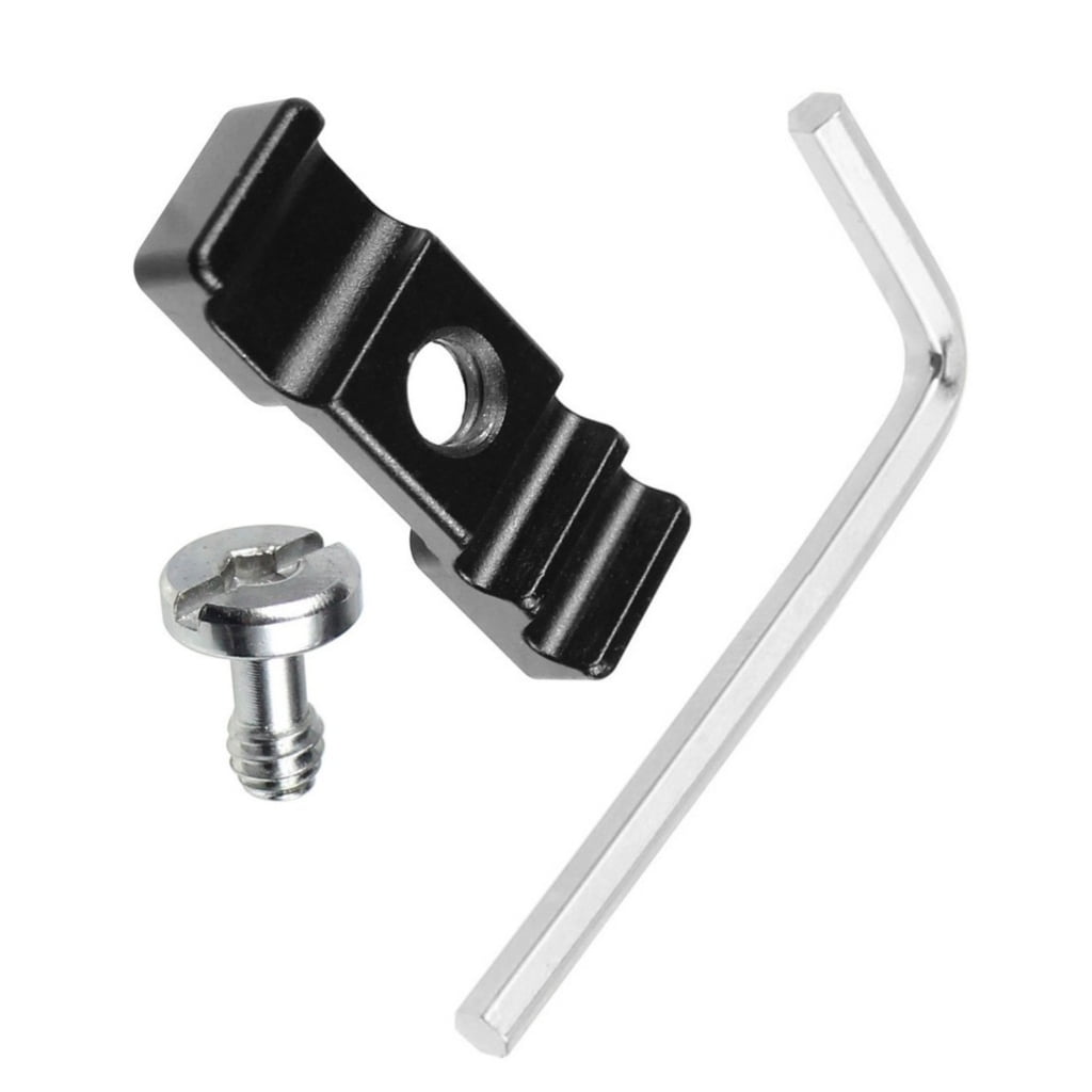 CIYISON Camera Cage Cable Clamp with 1/4Inch Screw Hole Aluminum DSLR ...