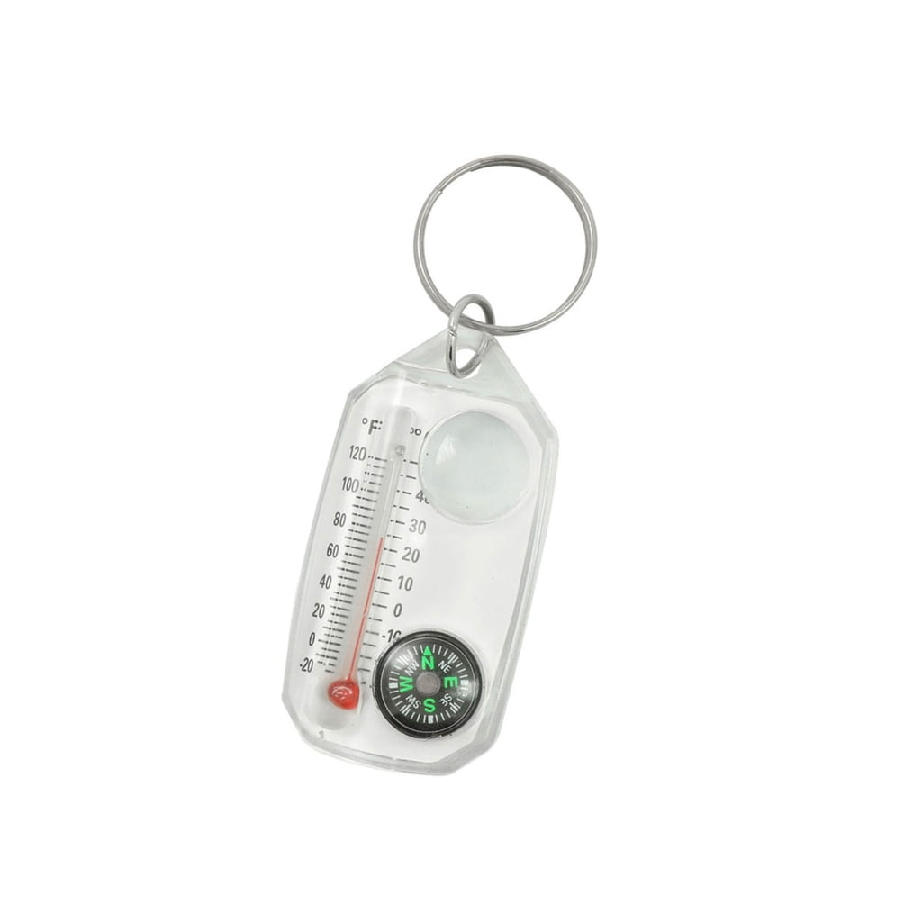 CIYISON Camping Tool Small Keychains Thermometers Compasses Pocket ...