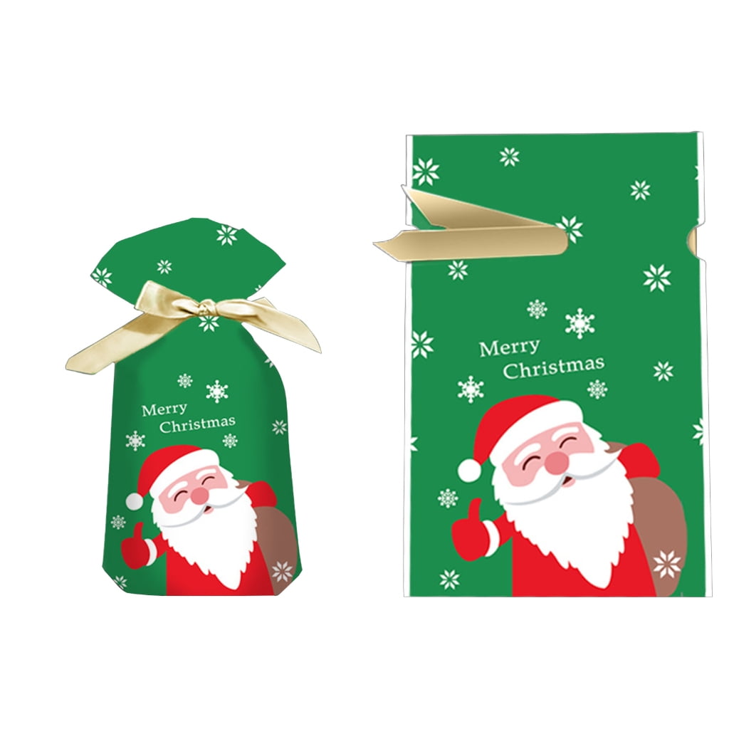 CIYISON Candy Biscuit Bag Decoration Christmas Party Gift Bag Children ...
