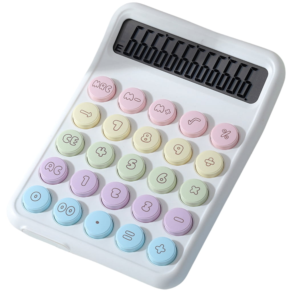CIYISON Candy Office Calculator with Precise Computing Large Display ...