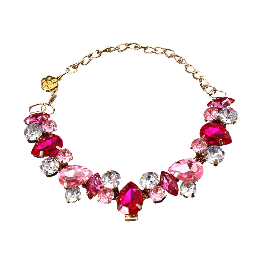 CIYISON Cats Necklaces Suit Collar Crystal Princess Collar Wedding ...