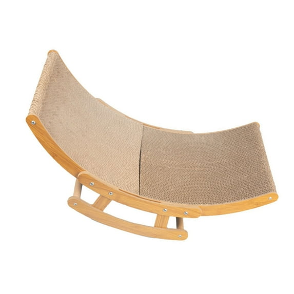 CIYISON Cats Scratching Rocking Chair Toy Funny Claw Grinding Paper ...