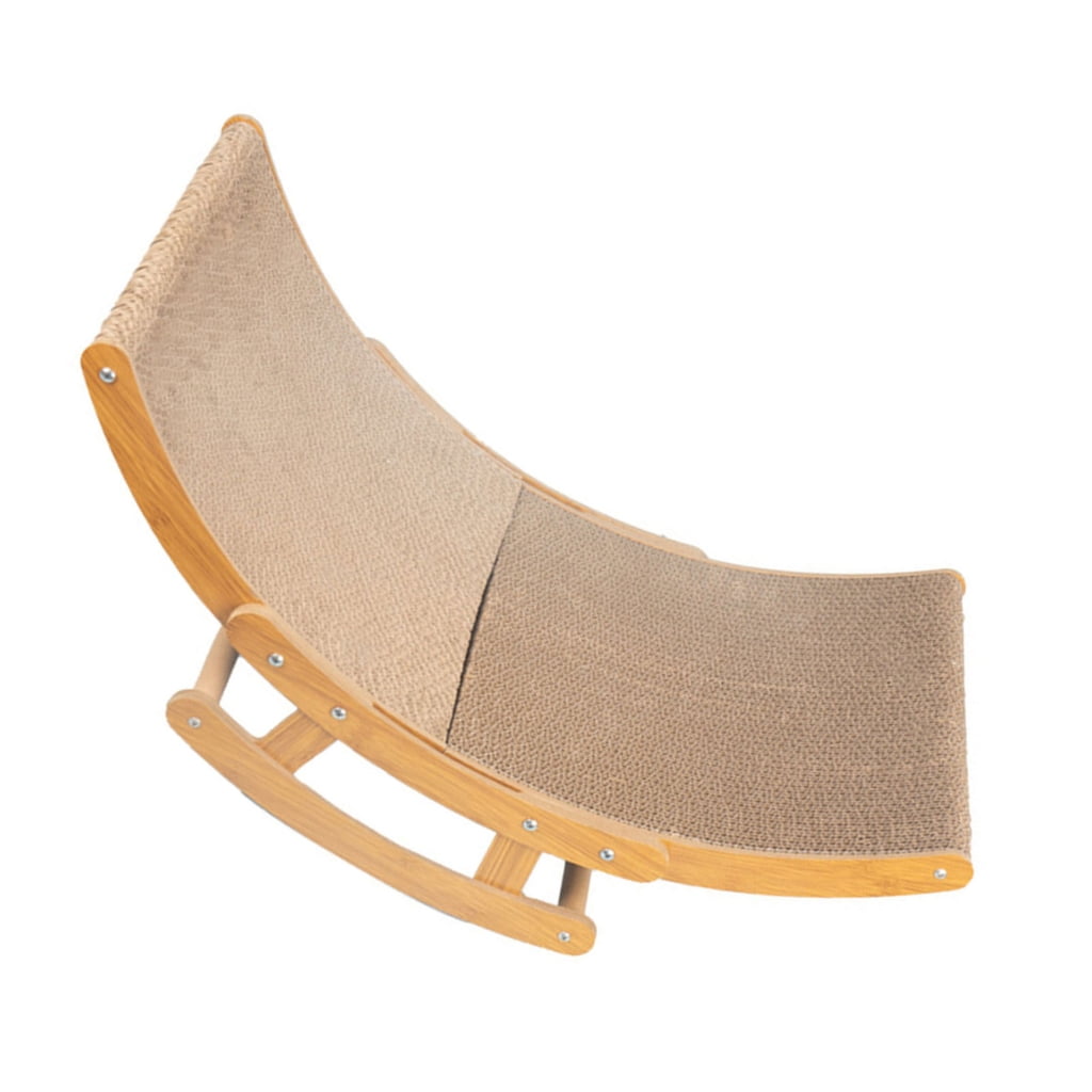 CIYISON Cats Scratching Rocking Chair Toy Funny Claw Grinding Paper ...
