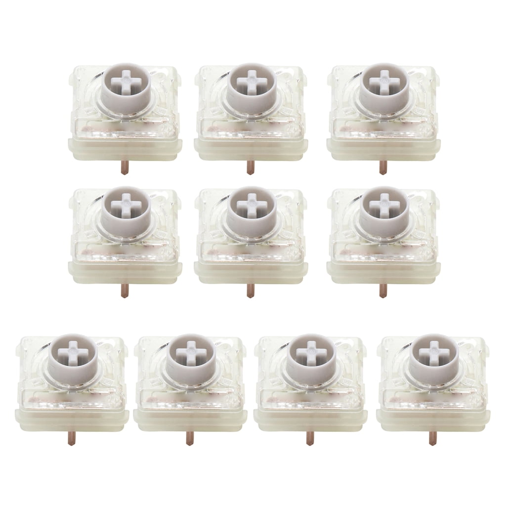 CIYISON Cherry MX Low Profile Switch RGB Red / Silver Switch for ...