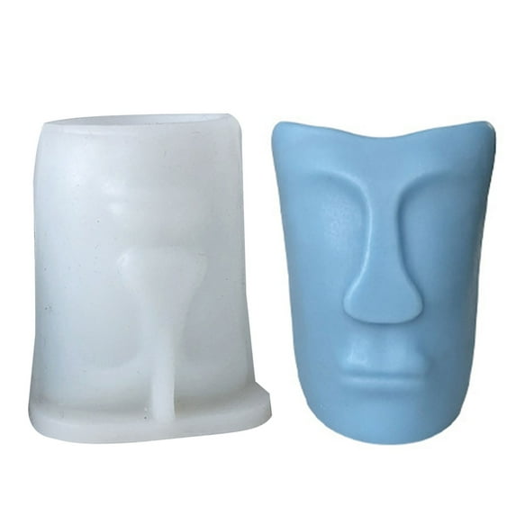 CIYISON Chocolate Candy Sugar Craft Abstract Face Shape Paste Mold Cake ...