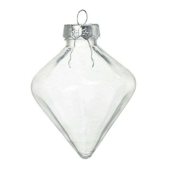 CIYISON Christmas Hanging Ball Ornament Plastic Transparent Fillable ...