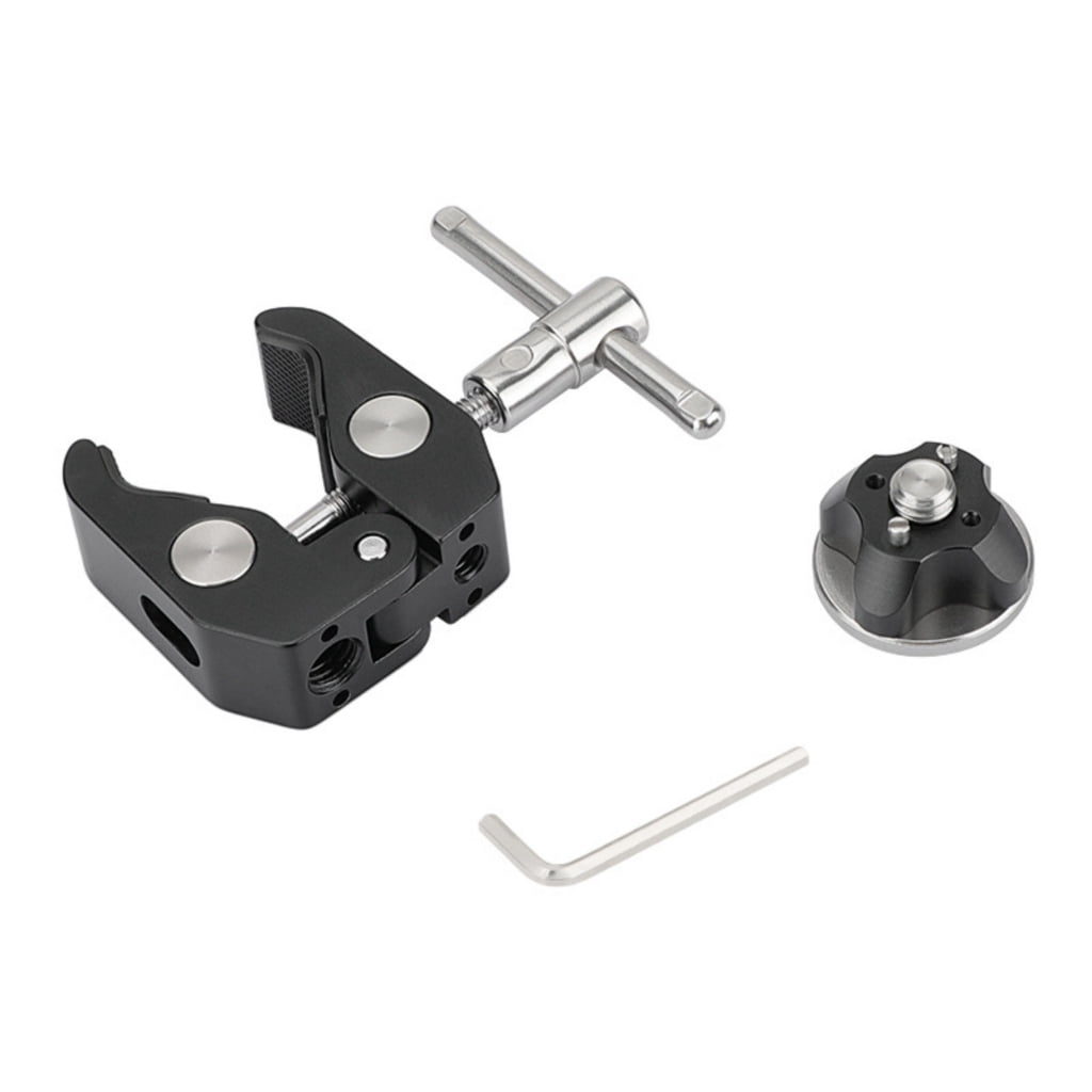 CIYISON Clamp Crabbing Pliers Clip Extension Arm 1/4 Screw Adapter ...