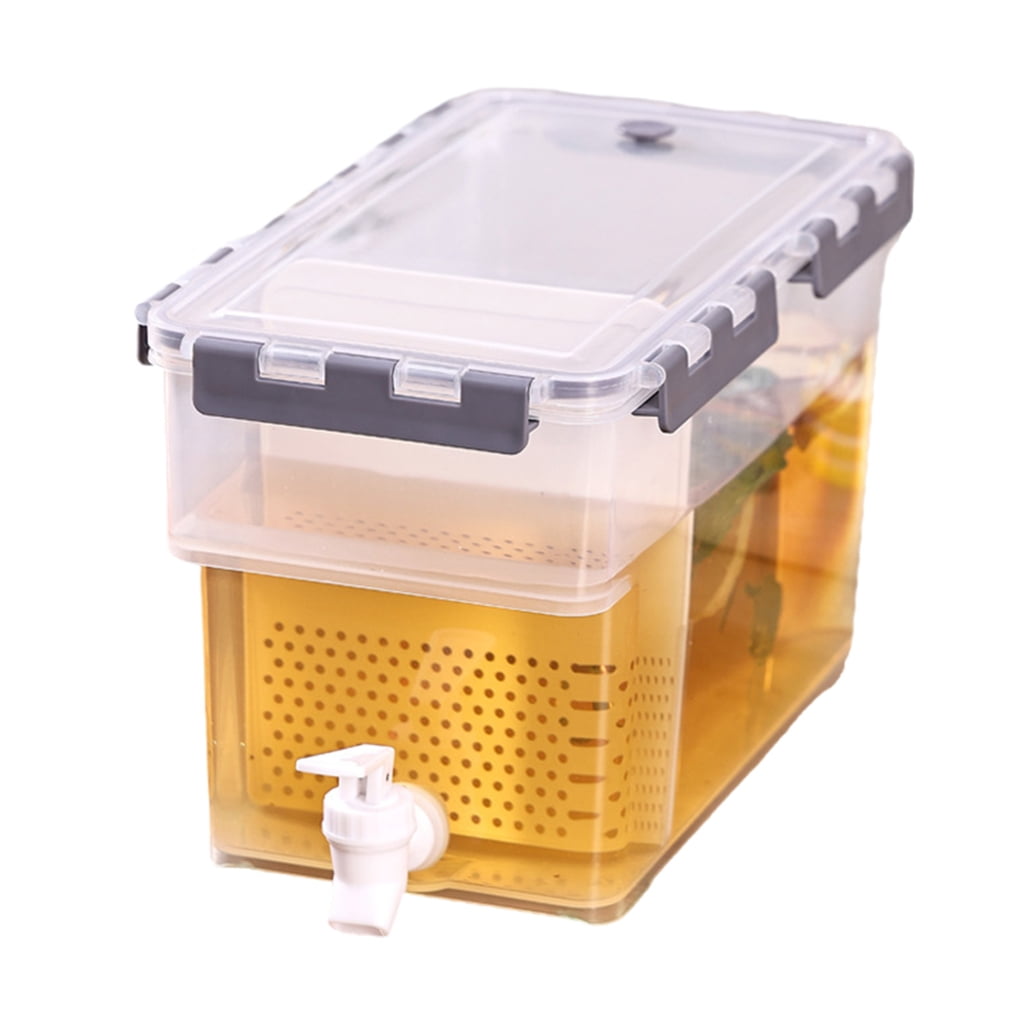CIYISON Cold Drink Container Leak Proof Tap Beverage Dispenser Plastic ...