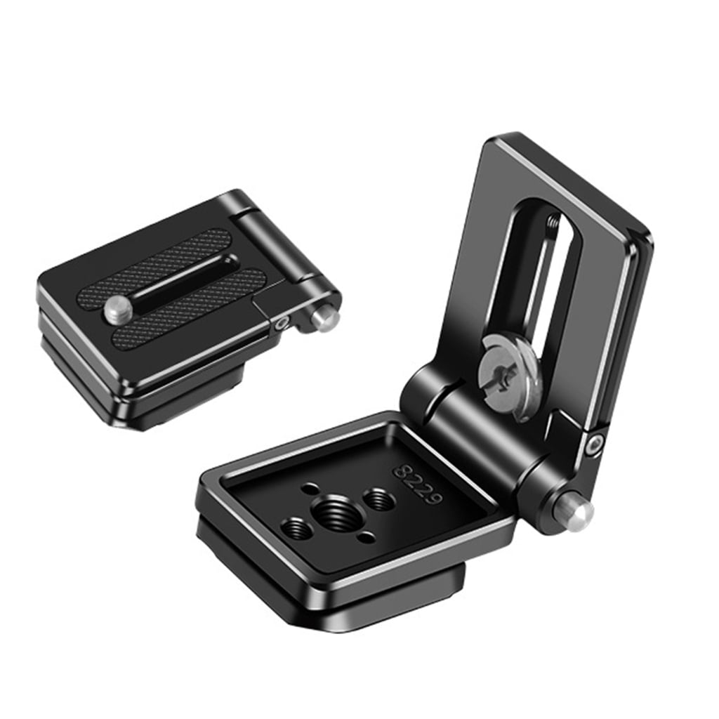 CIYISON Cold Shoe Quick Release Plate Vertical Photography DSLR Camera ...