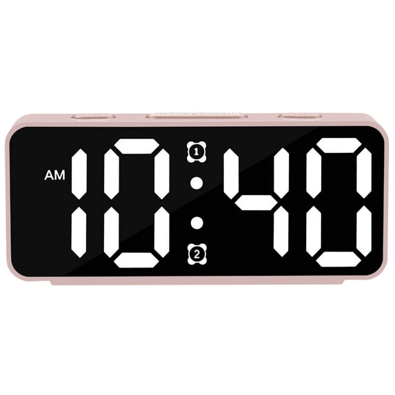 CIYISON Color Display Alarm Clock With 15 Display Color And Double ...