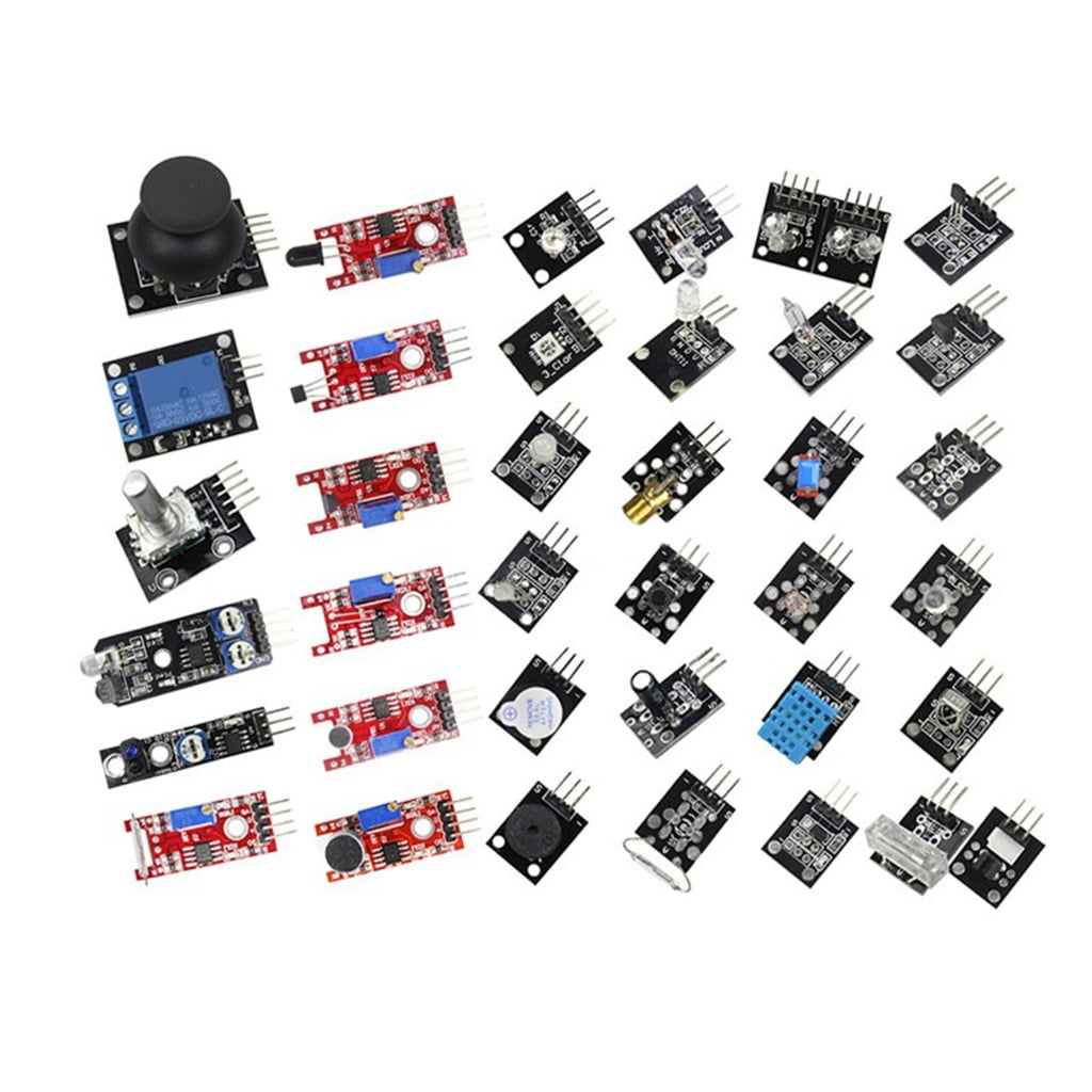 CIYISON Complete 37 Piece Sensors Kit For DIY Projects Including ...