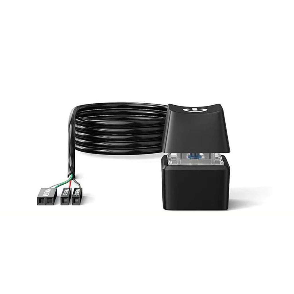 CIYISON Computer Desktop Power Switch Button Switch Colorful LED Lights ...