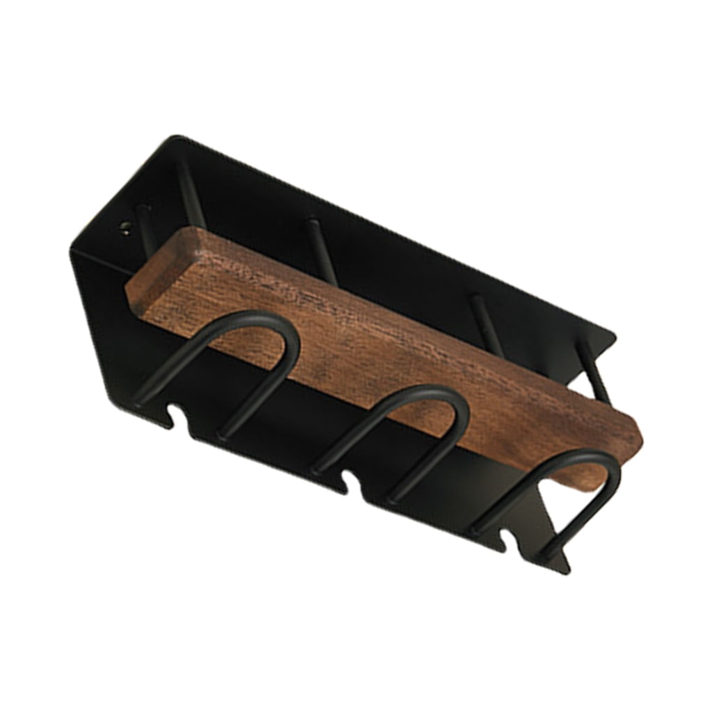 CIYISON Contemporary Wood Electric Toothbrush Holder Wall Attachment ...