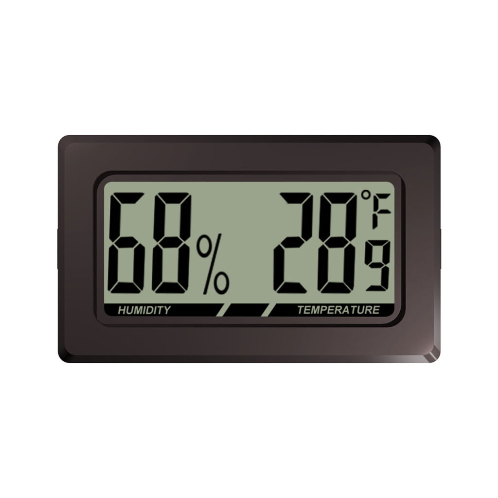 CIYISON Convenient Hygrometer Thermometer Great for Vivariums and ...