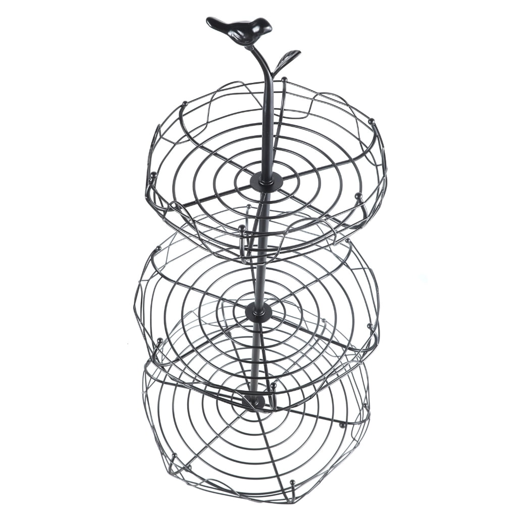 CIYISON Countertops Vegetable Bowl Fruit Tray Multilayer Wire Fruit ...