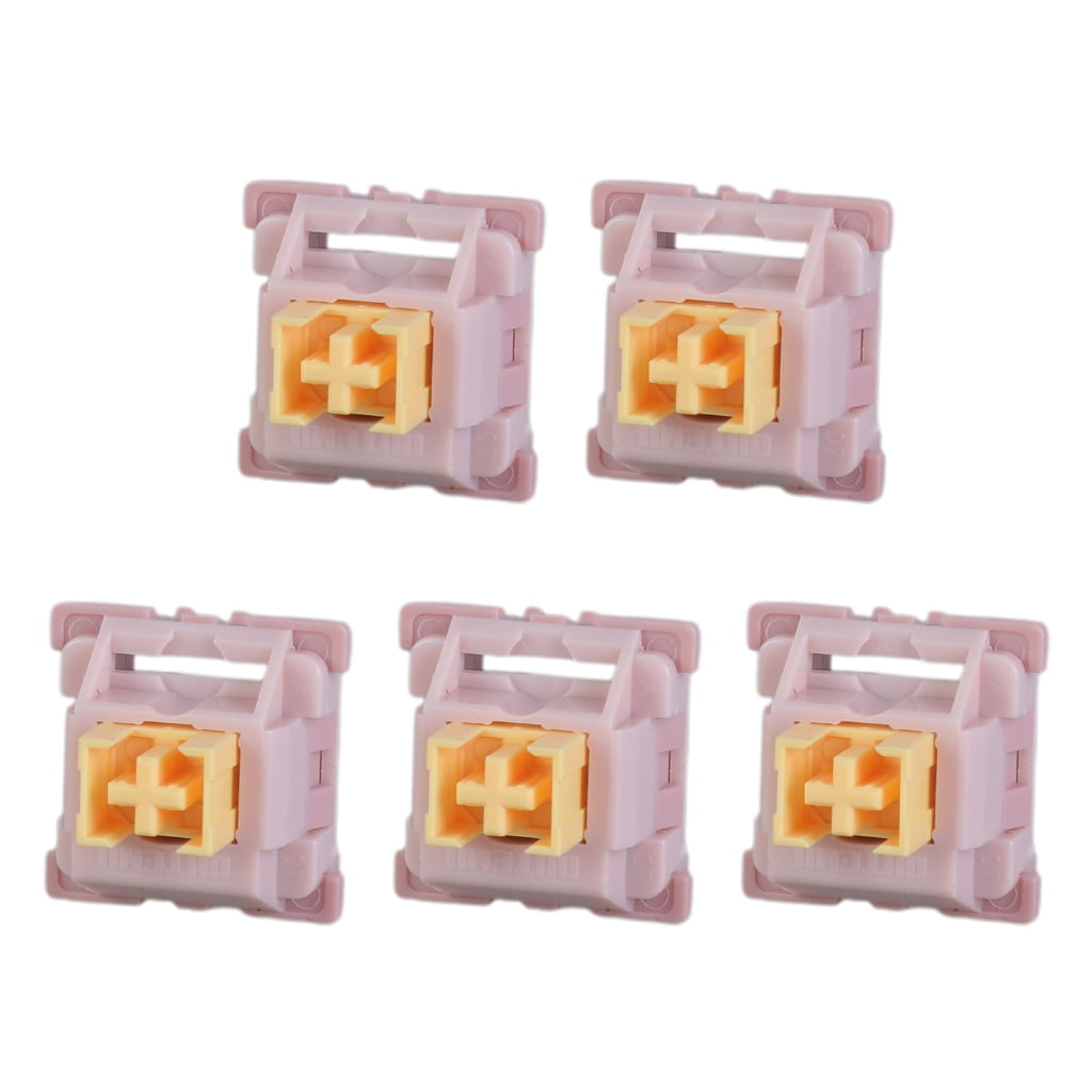 CIYISON Cream Yellow Peach V2 Silents Mechanical Keyboards Switches ...