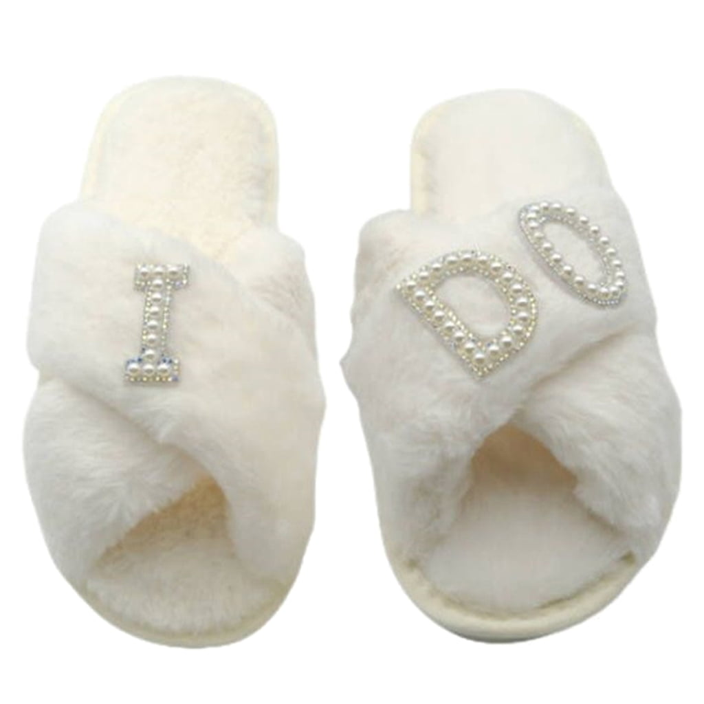 CIYISON Creative Wedding Bridal Slippers Beautiful Wedding Slippers for ...