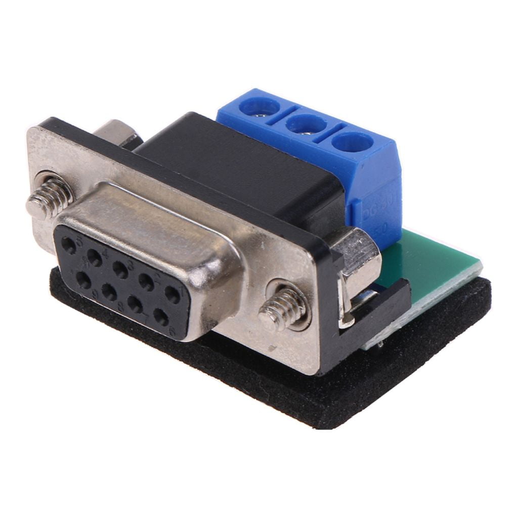 CIYISON D-SUB 9pin DB9 Male Female Adapter Signals Terminal Module Serial To Terminal - Walmart.com