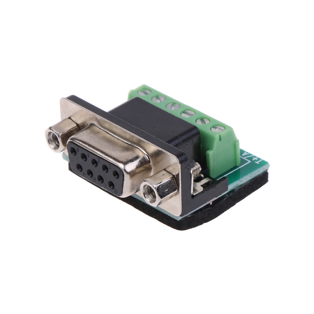 CIYISON D-SUB 9pin DB9 Male Female Adapter Signals Terminal Module Serial To Terminal - Walmart.com