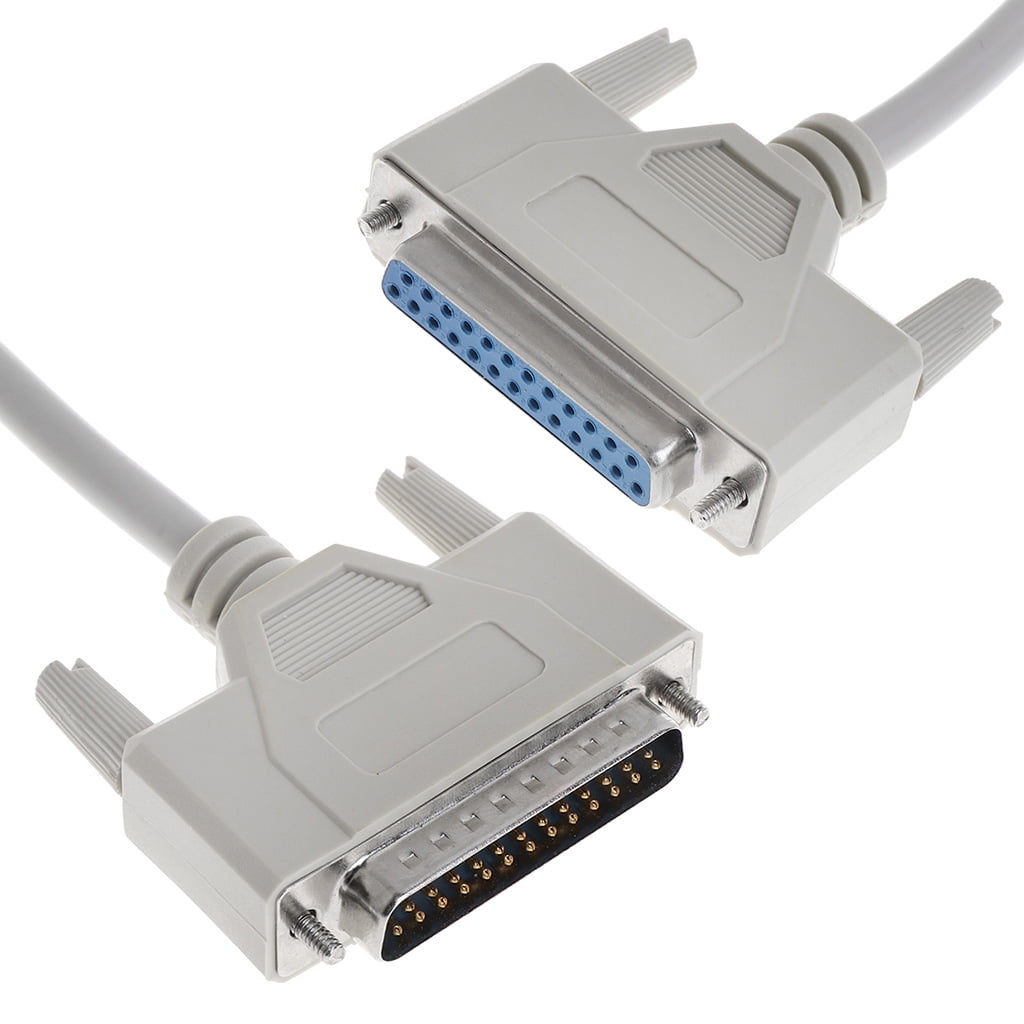 CIYISON DB25 25Pin Male To Female M/F Parallel LPT Cable DB25 To DB25 ...