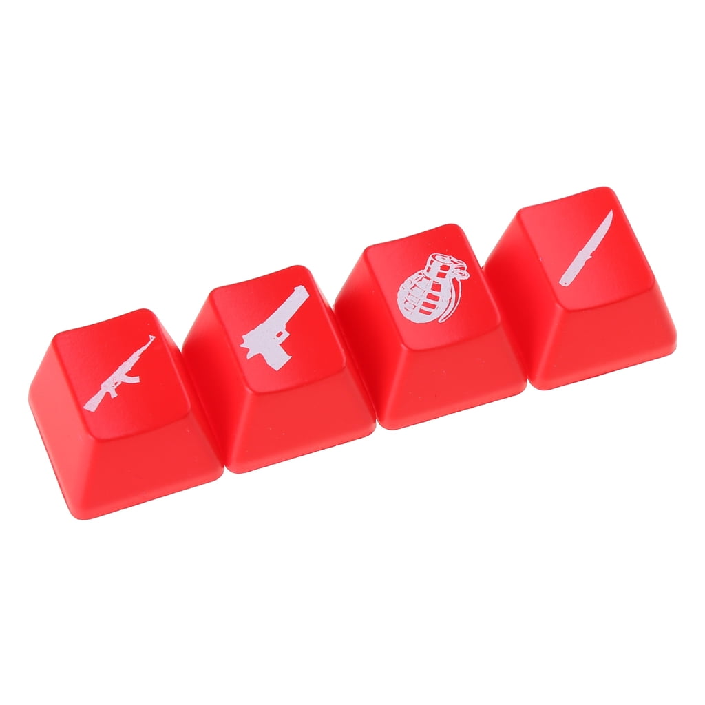 CIYISON DIY Backlit WASD Direction Keys Personality Keycaps for ...