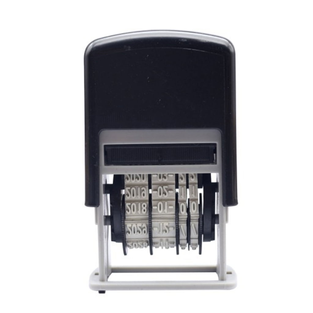 CIYISON Date Stamp Numbering Stamp Inking Dater Stamp Adjustable Number ...