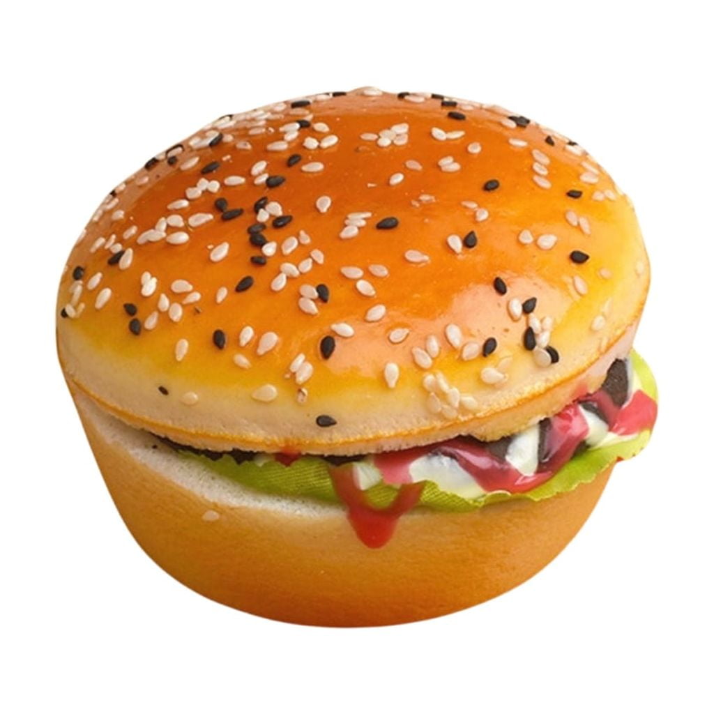 CIYISON Decorative Artificial Hamburger Models Restaurant Photography ...