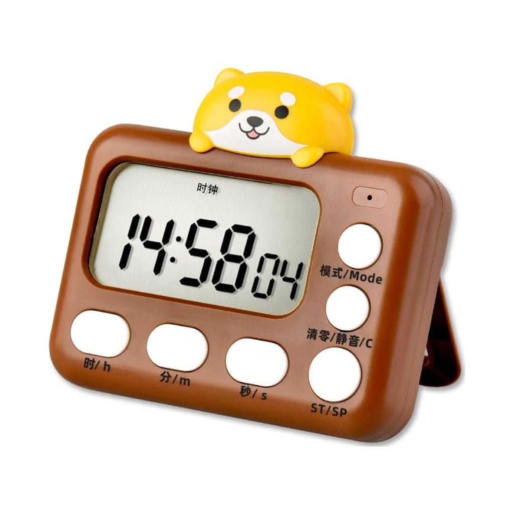 CIYISON Desk Magnetic Countdown Timer Cartoon Animal Digital Kitchen ...