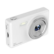 Vivitar Popsnap Compact Digital Camera, White, 16X Zoom, 1080p, Built ...