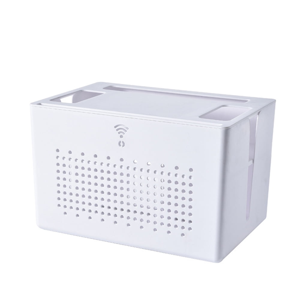 CIYISON Double-layer Wireless Wifi Router Storage Box Desktop Socket ...