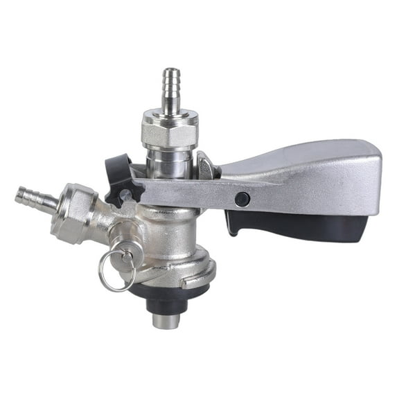 CIYISON Draft Beer Kegs Coupler Dispenser with Pressure Relief Valves ...