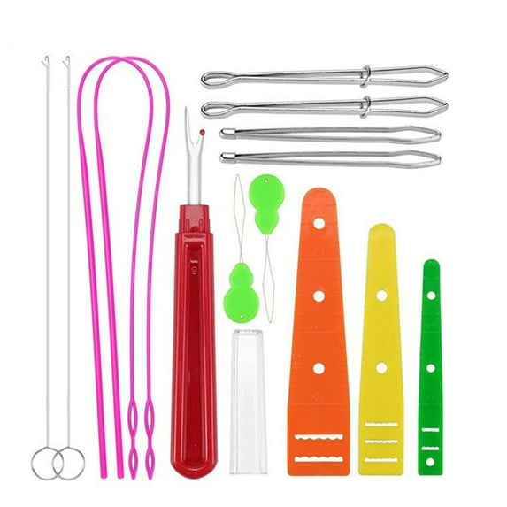 CIYISON Drawstring Threader Tools Flexible Threader, Tweezers, Cord ...