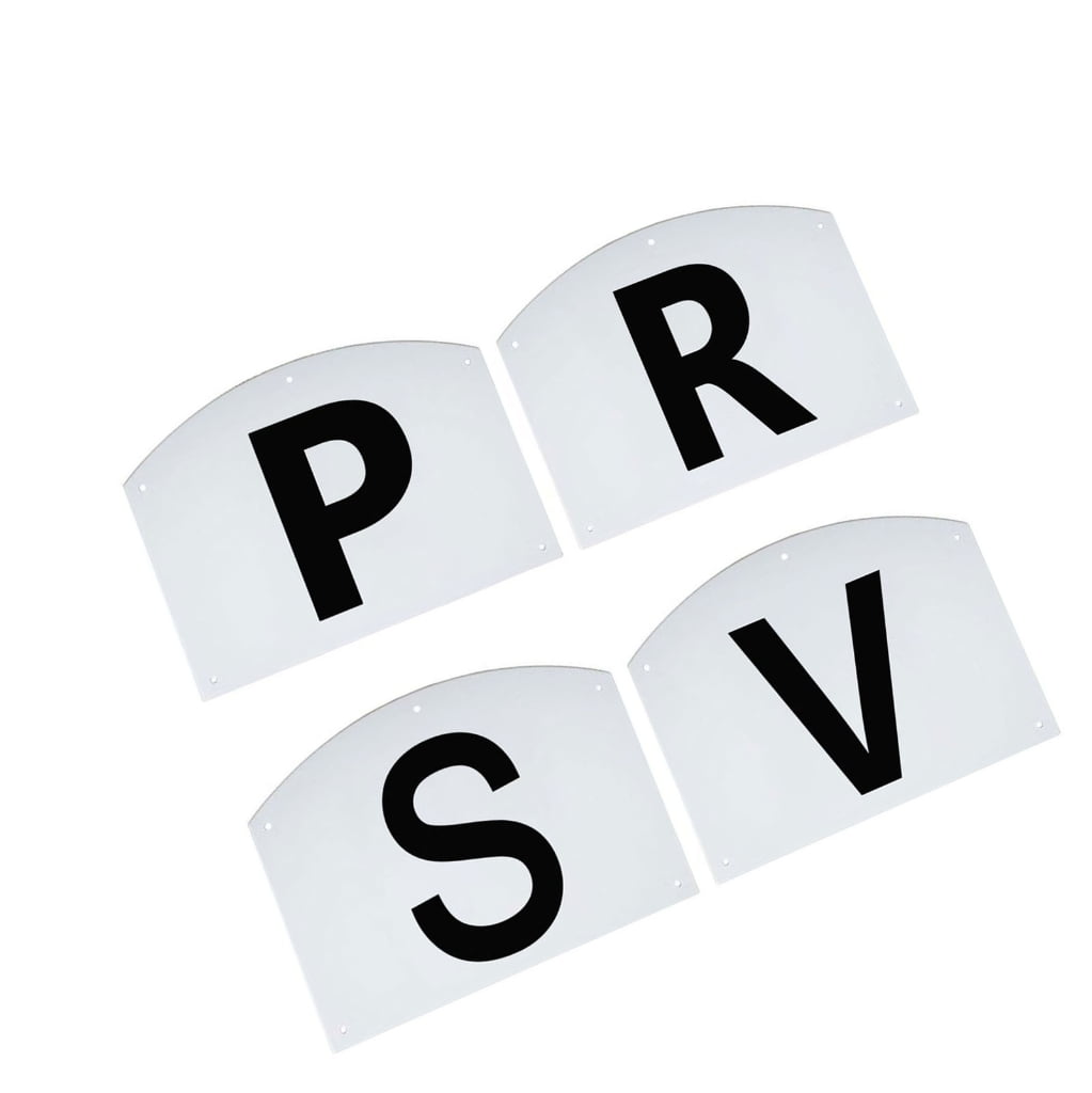 CIYISON Dressage Markers Wall Mount Arenas Dressage Letters for ...