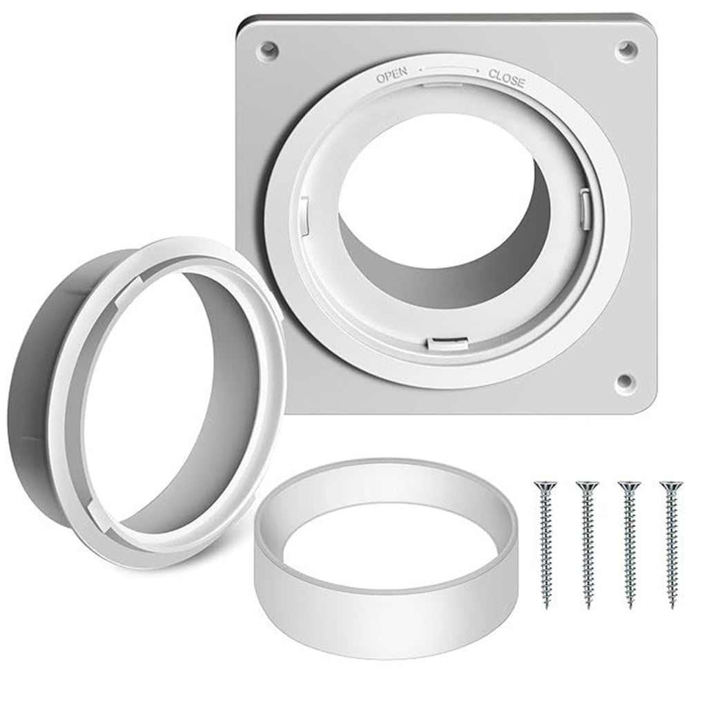 CIYISON Dryer Vent Wall Plate Twist Lock Dryer Vent Connector Kit Dryer ...