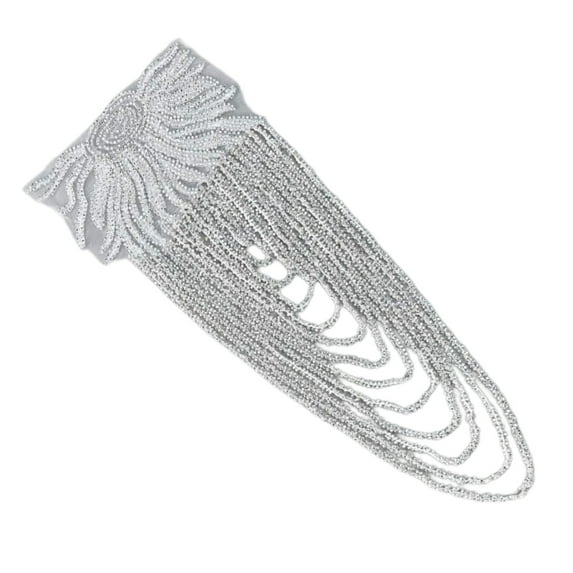 CIYISON Durability Sequins Epaulet Tassels Chain Shoulder Embellishment ...