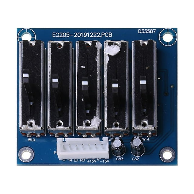 CIYISON EQ Equalizer Board Stereo Dual Channel Adjustable Tone Boards ...