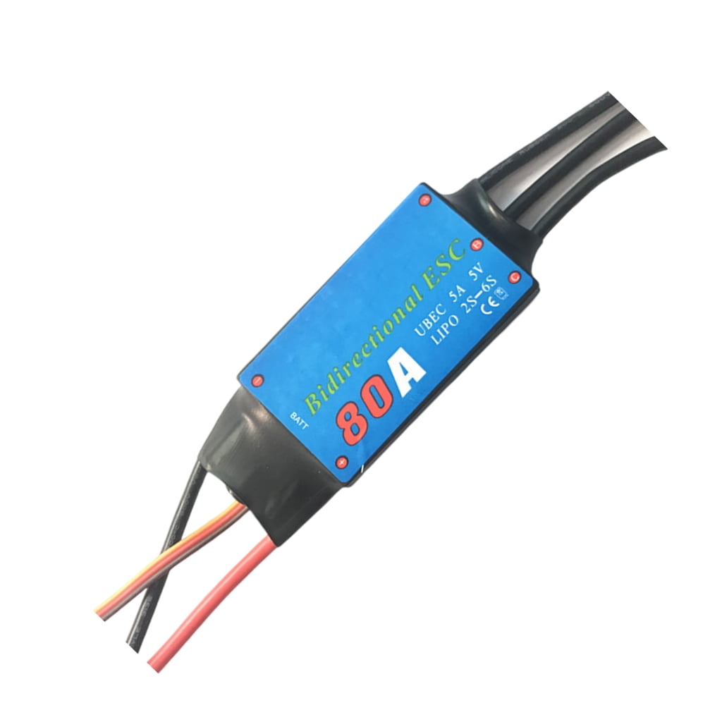 CIYISON ESC 20A/30A/40A/50A/60A/80A Brushless ESC Bidirectional ...