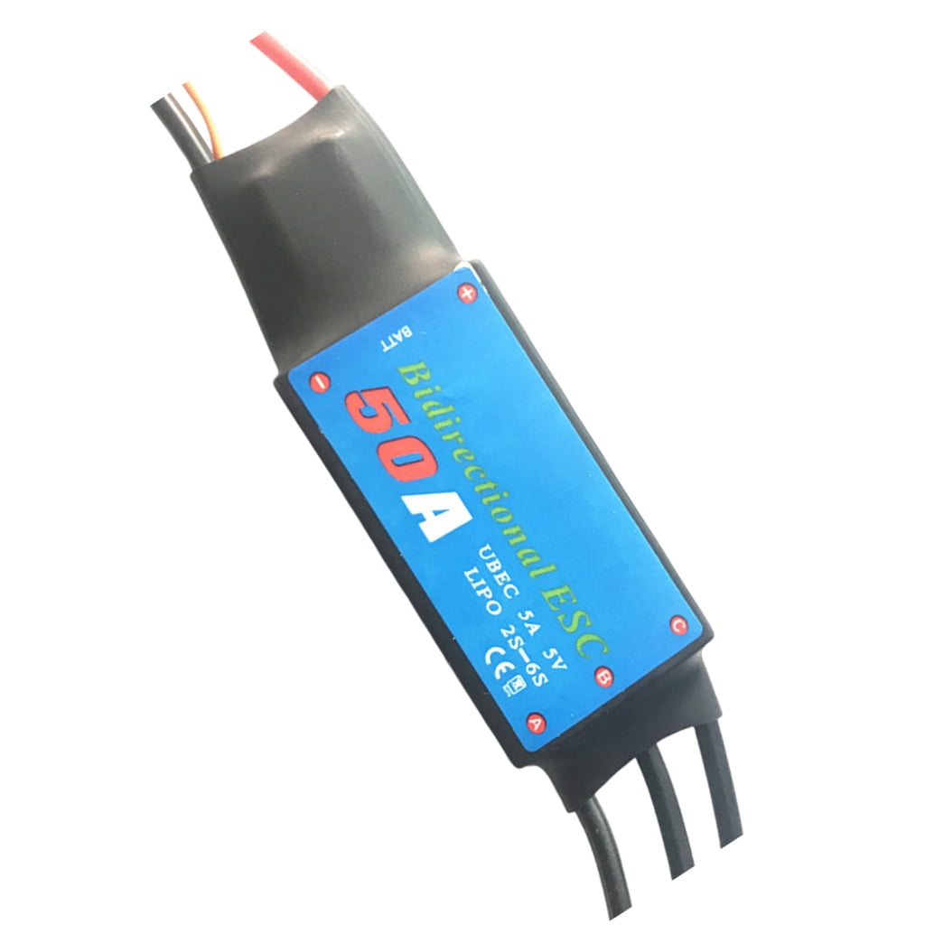 CIYISON ESC 20A/30A/40A/50A/60A/80A Brushless ESC Bidirectional ...
