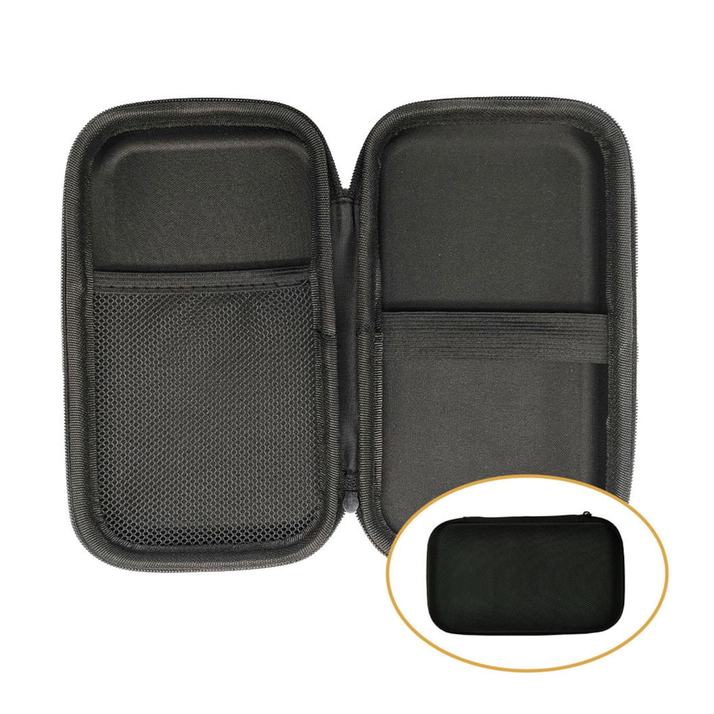 CIYISON EVA Bag with Mesh Pocket Handheld Console Black Carrying Case ...