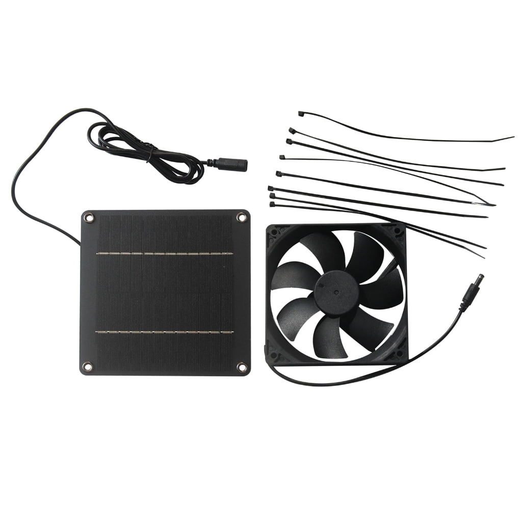 CIYISON Exhaust Fan Solar Panel Fan Exhaust Air Ventilation Fan For ...