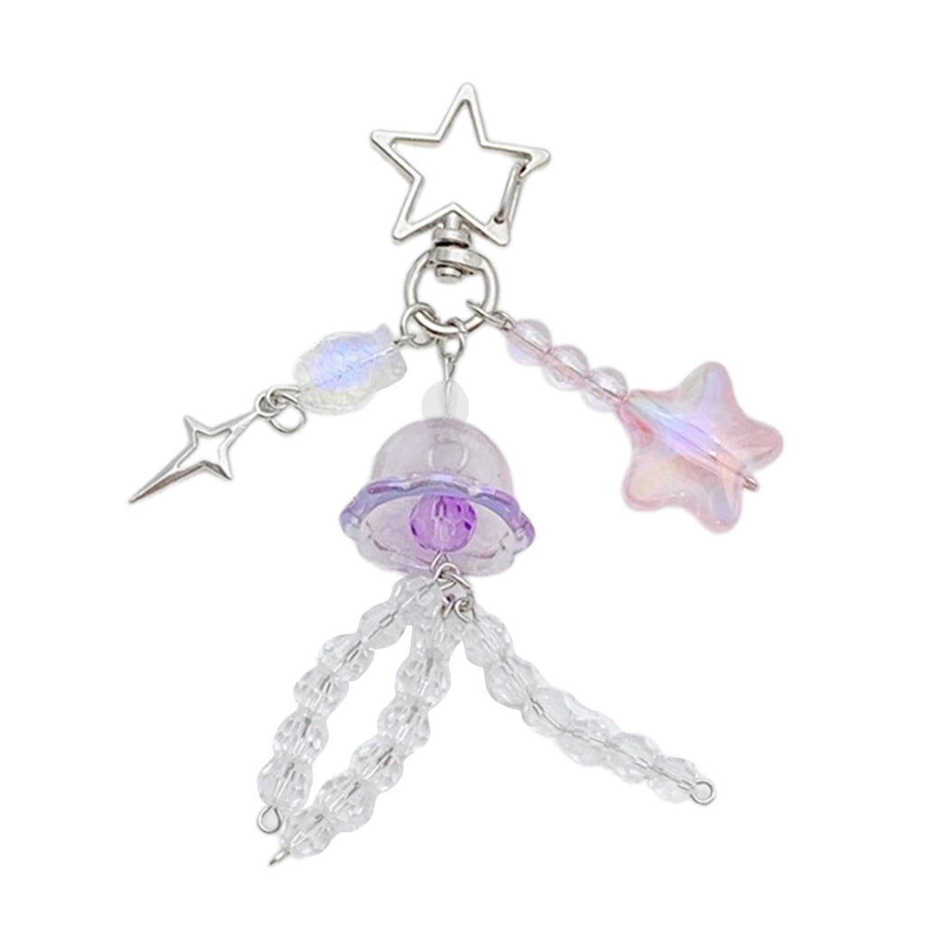 CIYISON Fashionable Sea Themed Acrylic Jellyfish Starfish Fish Bead ...