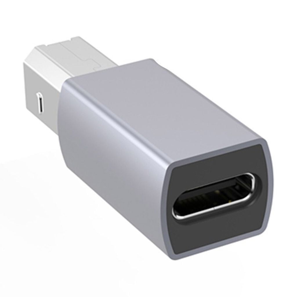 CIYISON Female USB C to USB B Printer Cable Adapter USB C to USB 2.0 B ...