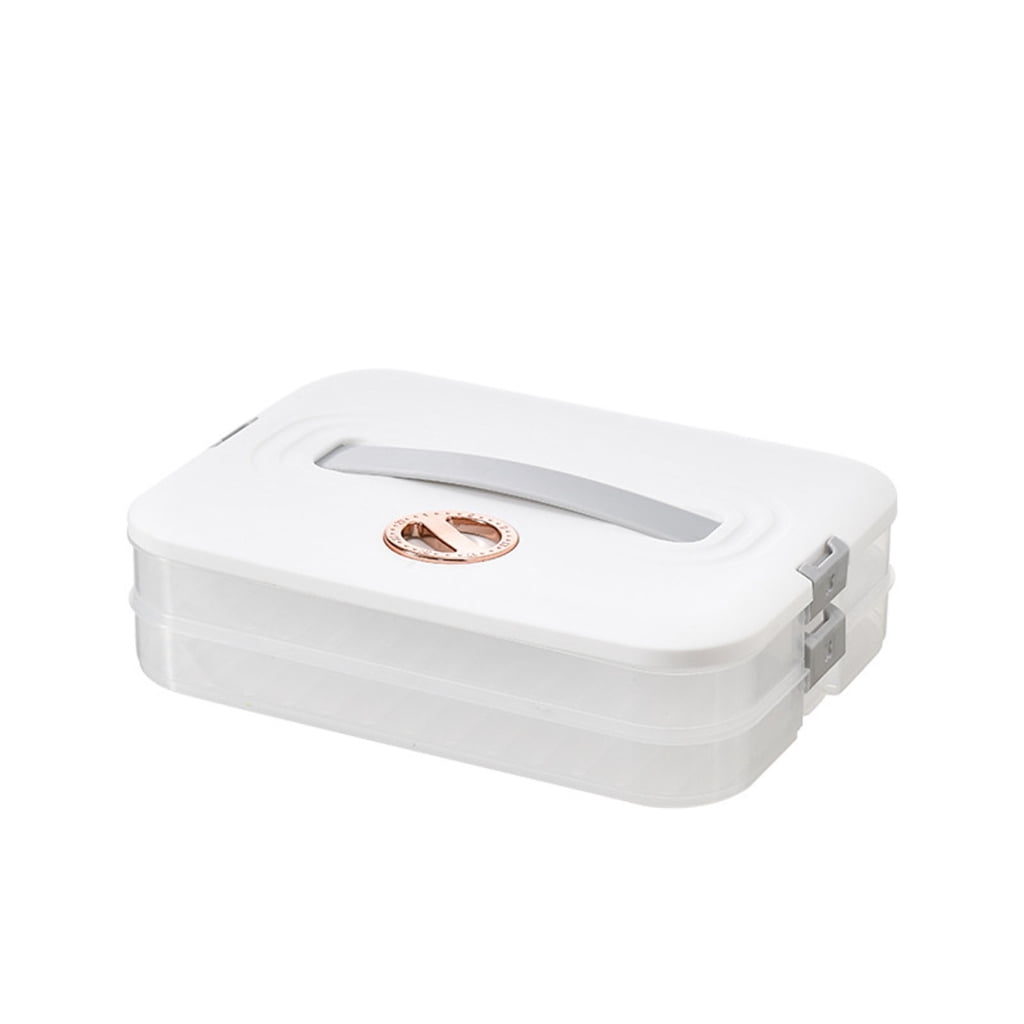 CIYISON Food Storage Box Multilayer Container with Lid and Handle ...