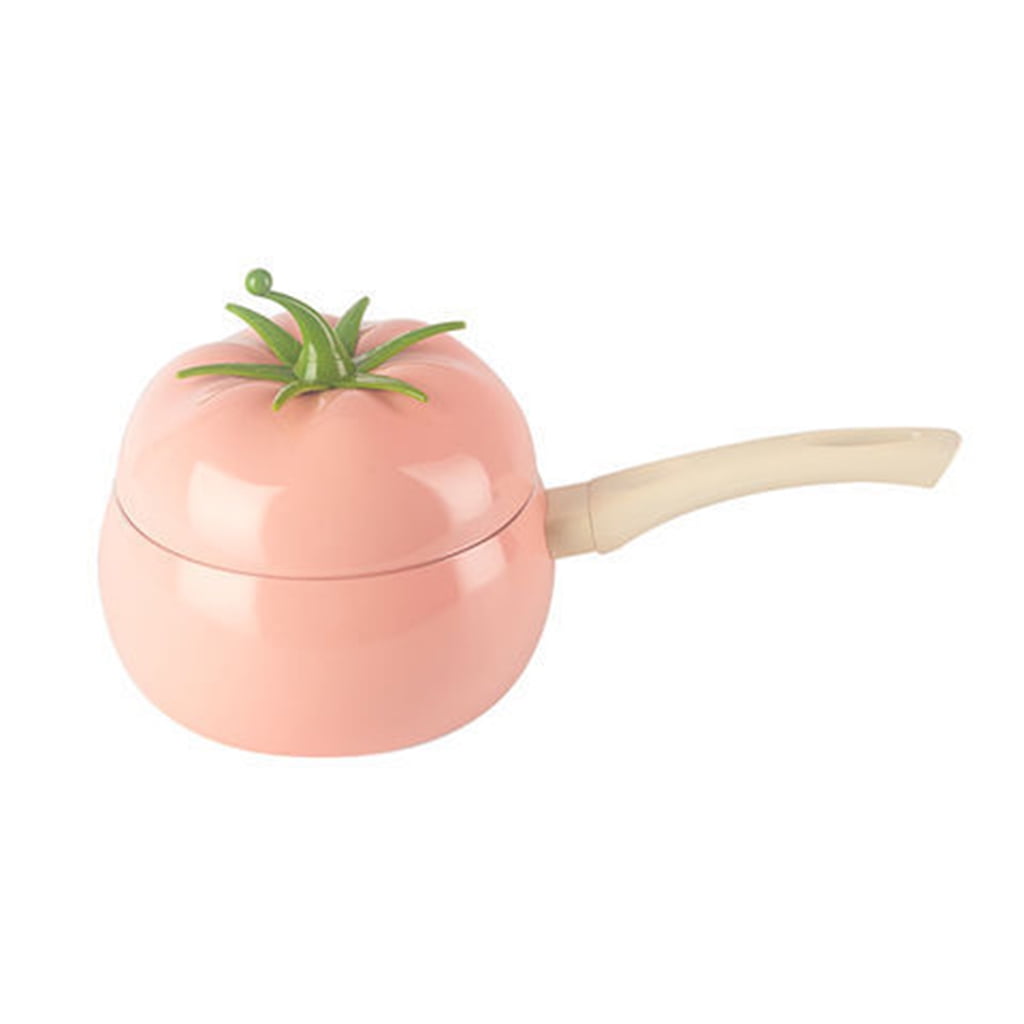CIYISON Fruit Tomato Shape Frying Pan Cooking Pot Saucepan Induction ...
