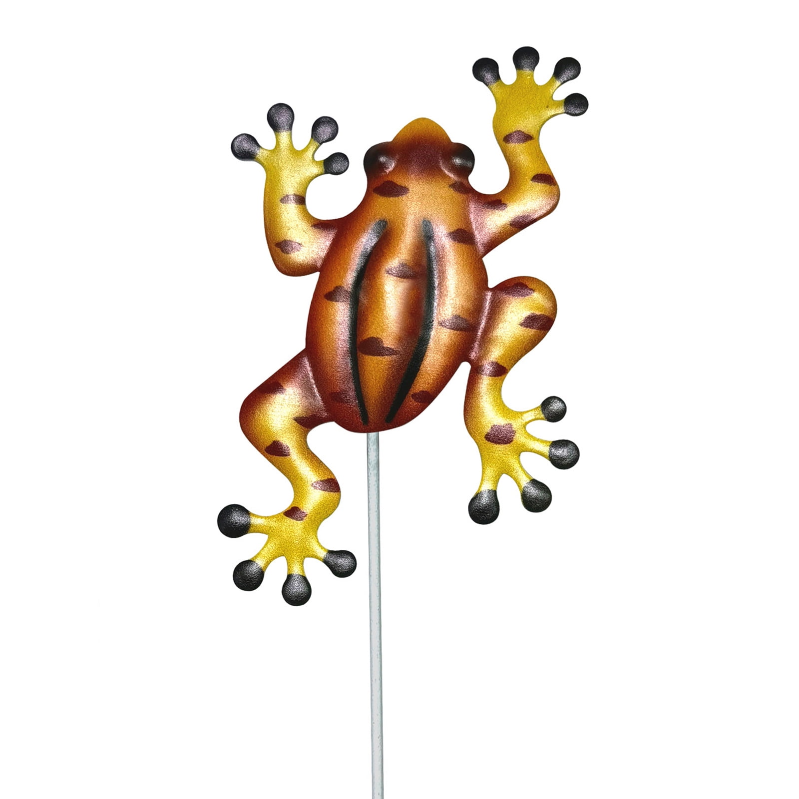 CIYISON Garden Flower Pot for Frog Stake Decor Weatherproof Outdoor ...