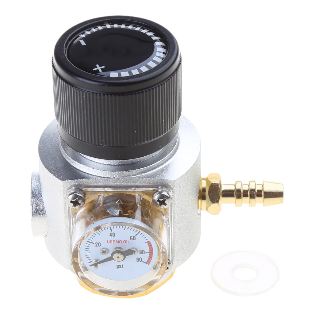 CIYISON Gas Flow Meter Regulator Small Gas Regulator Soda kegs ...