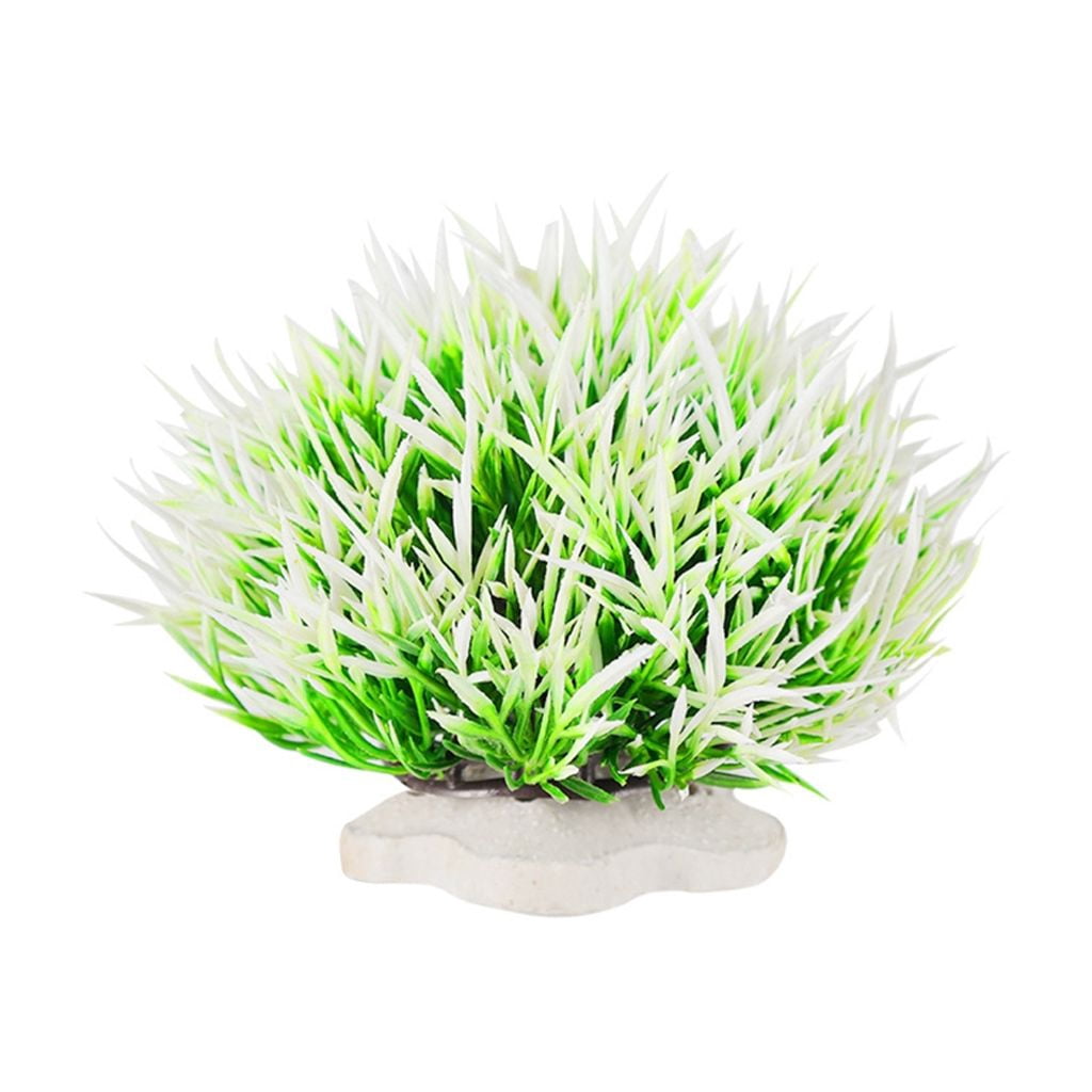 CIYISON Goldfishs Waterscape Fish Hide Small Grass Green Landscaping ...
